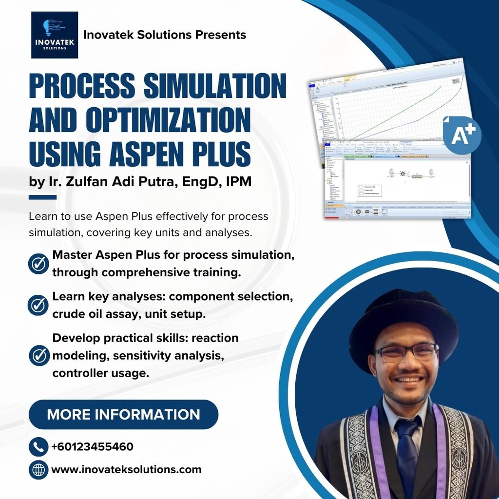Course: Aspen Plus Process Simulation | Inovatek Solutions